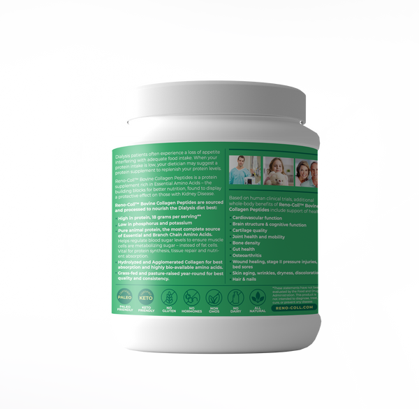 Reno-Coll® Pure Bovine Collagen Peptides - A Protein Boost Supporting ...